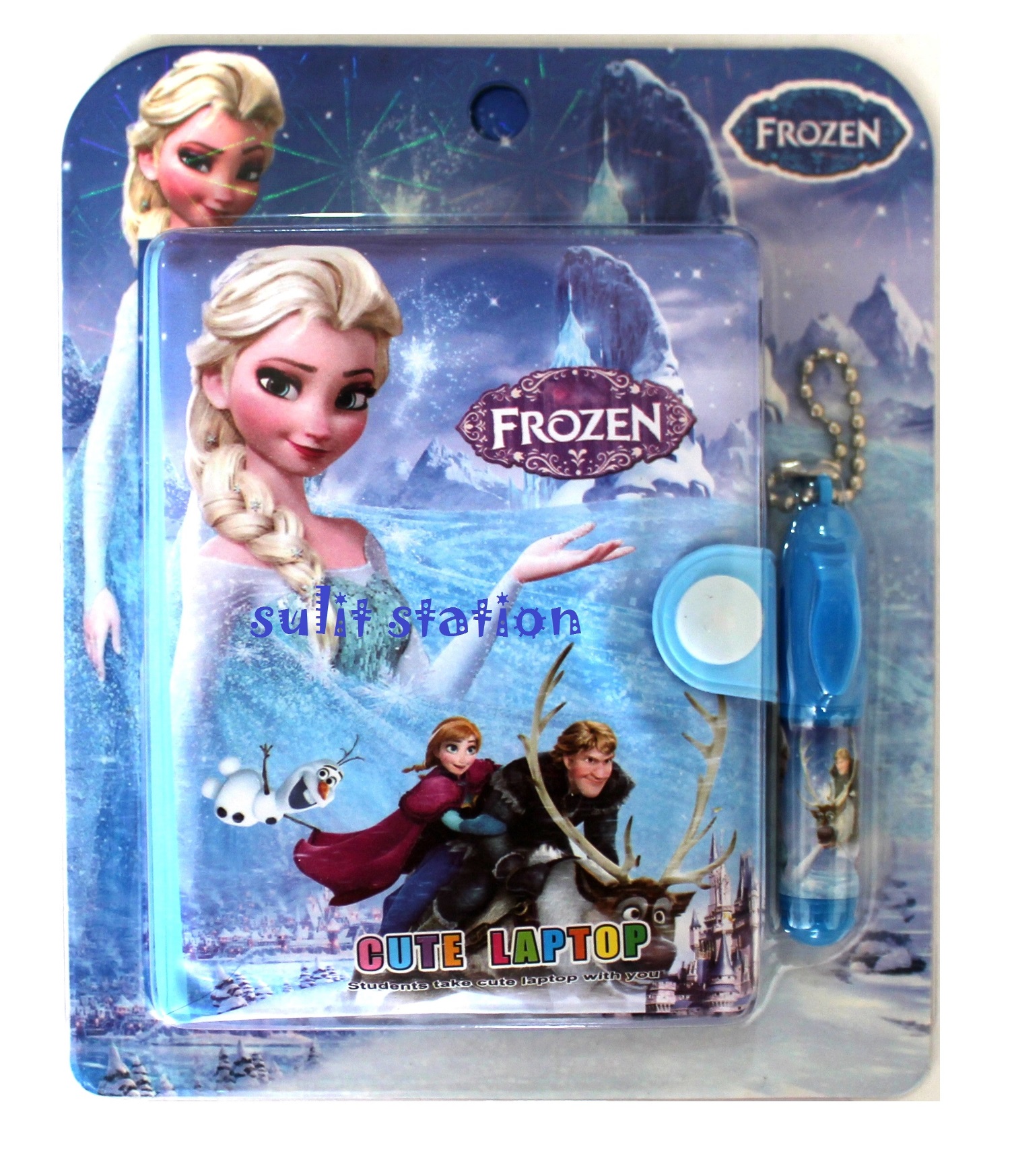 FROZEN ELSA ANNA MINI NOTEPAD NOTEBOOK with PEN party giveaways ...