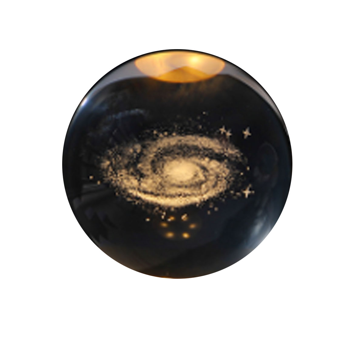 Buenas Crystal Ball USB Powered Changing Color Red Light Sleeping Night ...