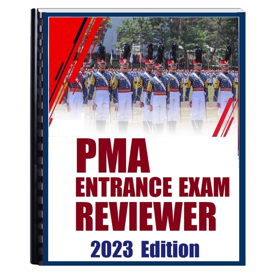 【COD】 PMA Entrance Exam Reviewer (Updated Edition 2023) | Lazada PH