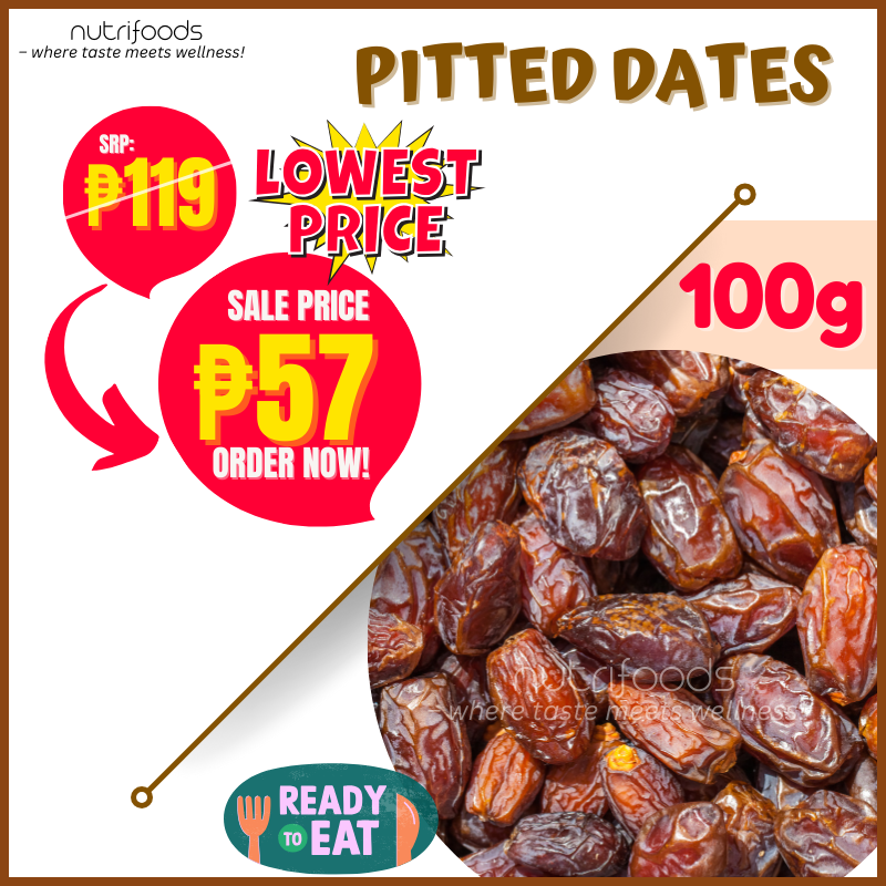 Nutrifoods Pitted Dates 100g | 250g | Lazada PH