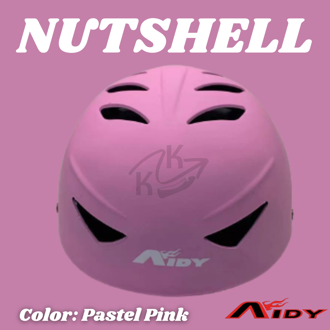 PASTEL SERIES KNK AIDY Matte Motorcycle/ Bike Nutshell Open Face helmet ...