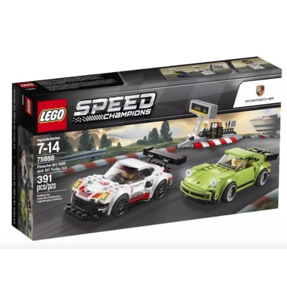 Lego Speed Champions 75888: Porsche 911 RSR and 911 Turbo 3.0 | Lazada PH