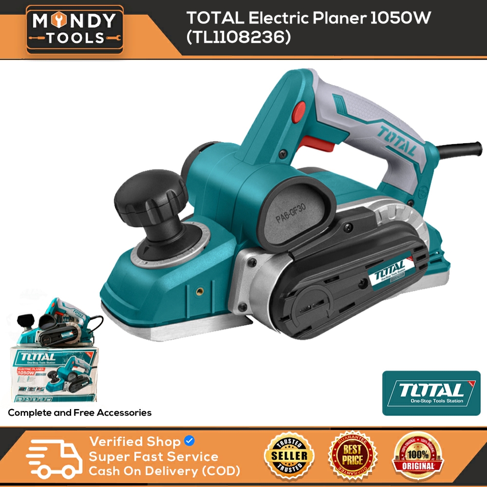 Total Electric Planer 1050W (TL1108236) (Original) | Lazada PH