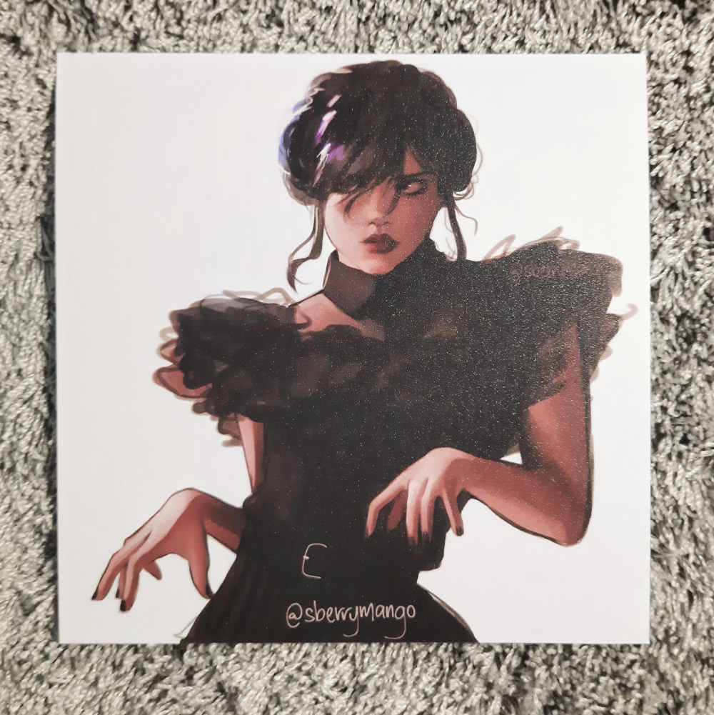 Wednesday Addams ART PRINTS - by sberrymango | Lazada PH