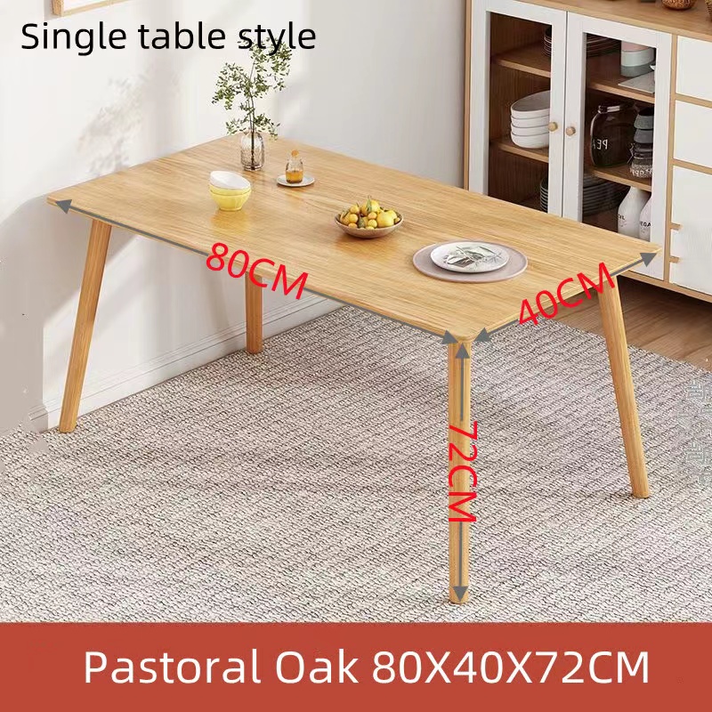 Fashion Nordic dining table small apartment modern simple dining table ...