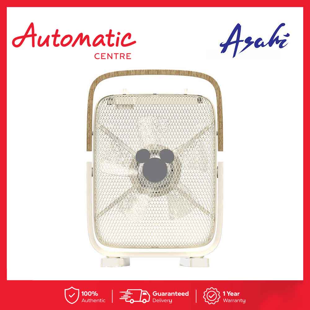 Asahi Disney Collection DBX 100 12-inch Floor Fan with Baby-Safe Grill ...