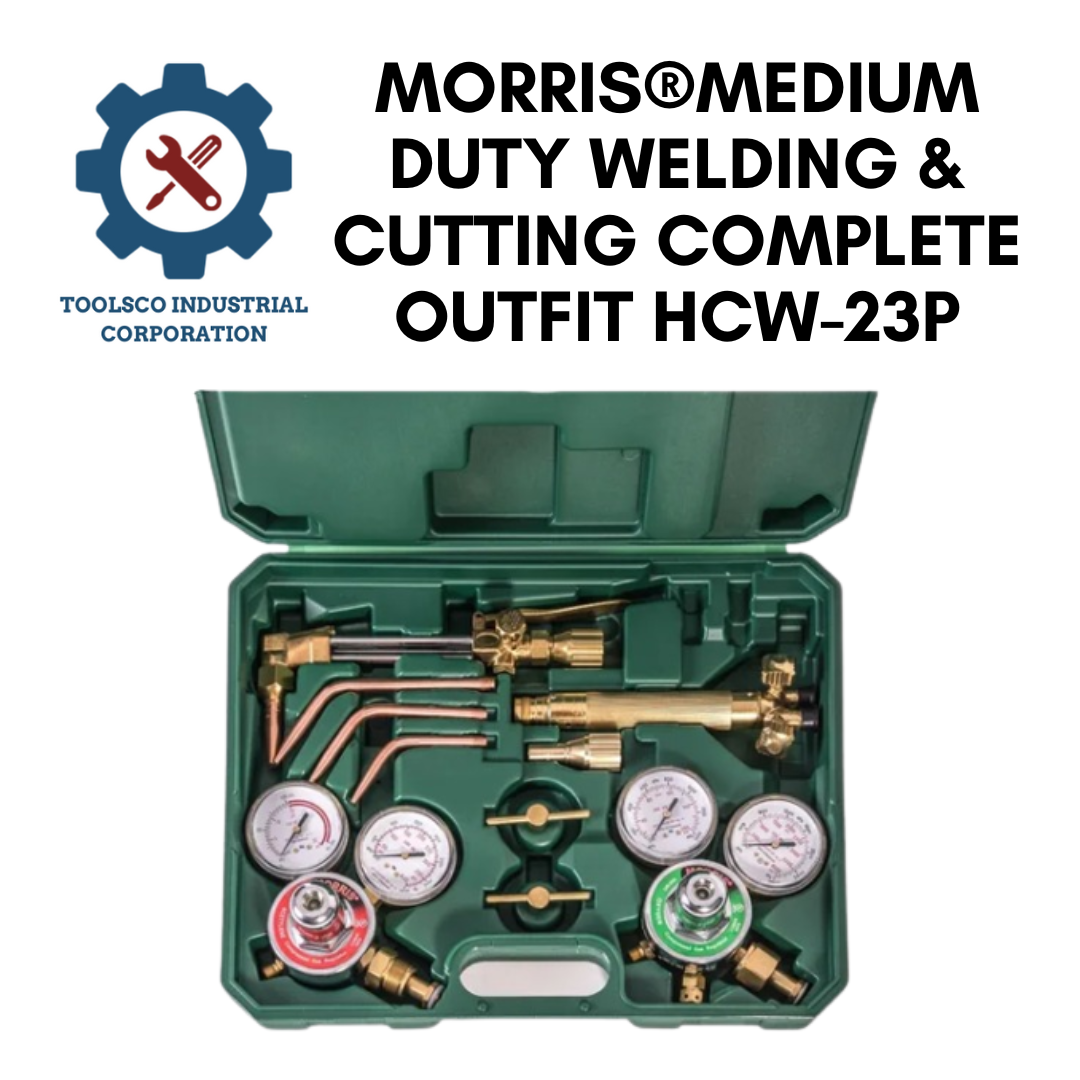 MORRIS®MEDIUM DUTY WELDING & CUTTING COMPLETE OUTFIT HCW-23P | Lazada PH