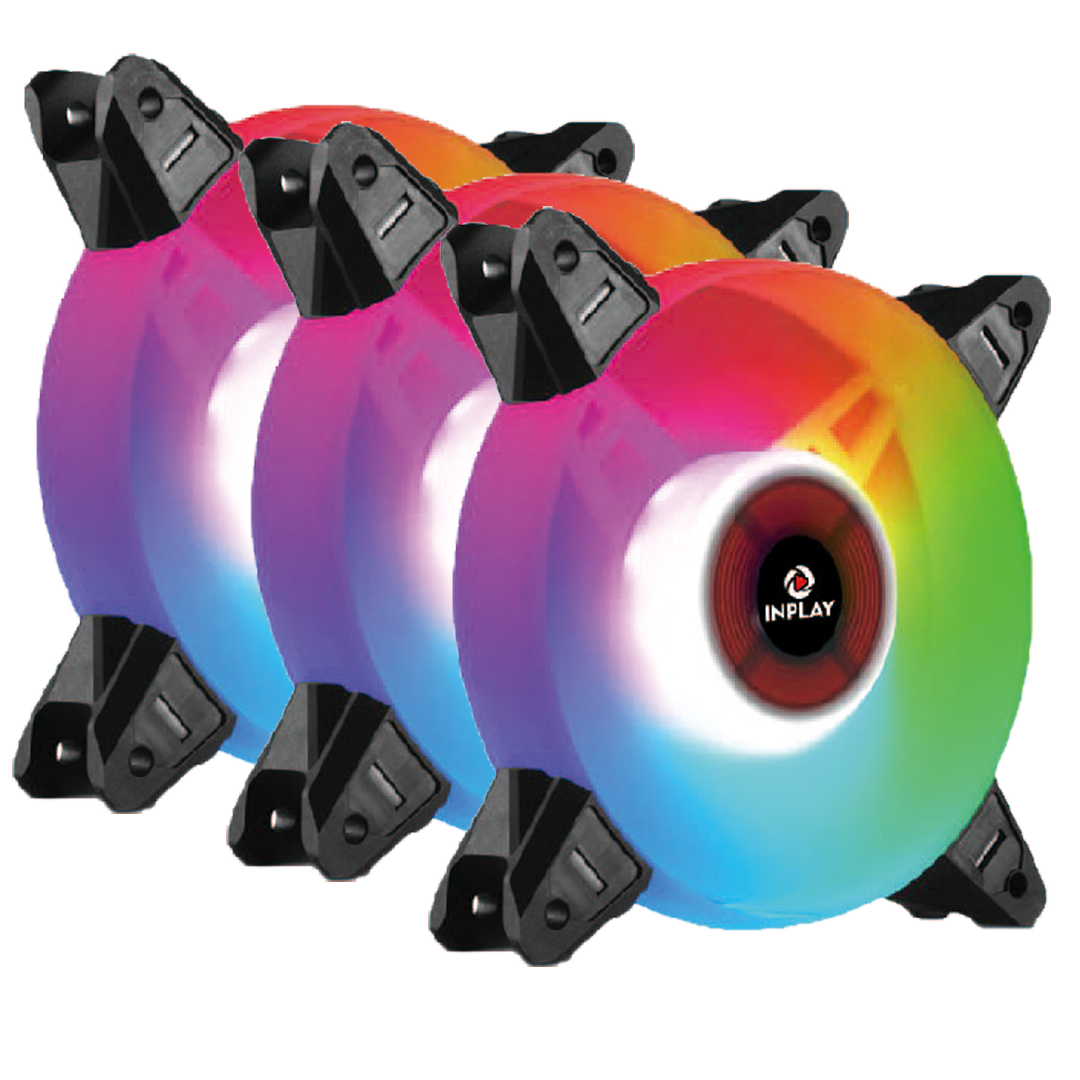 Inplay ICE TOWER V2 3-In-1 Fan Kit | ARGB Dual Sync Mode for Computer ...