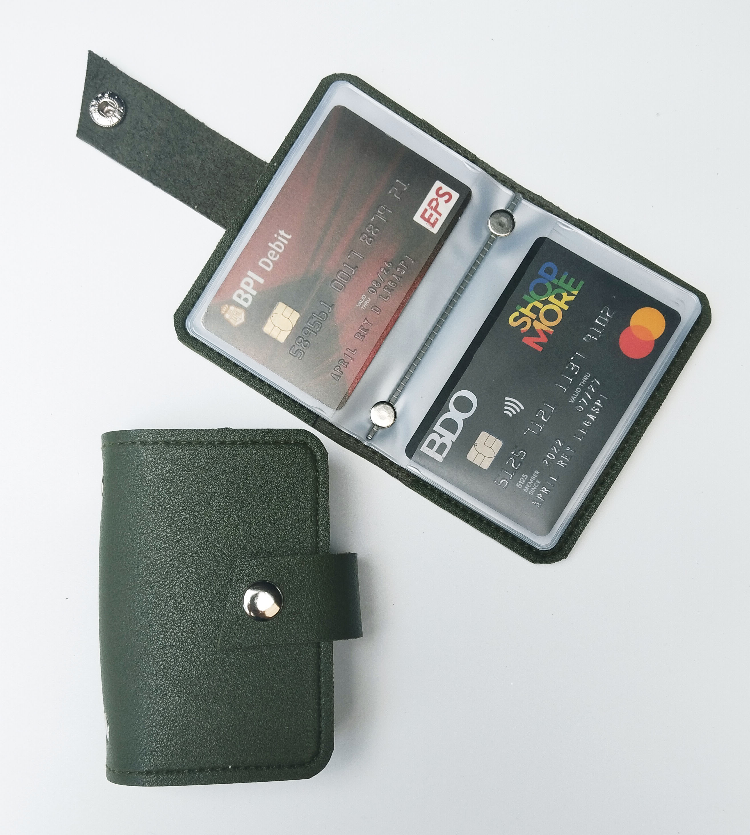 Personalized Card Holder, Card Organizer, ATM Card sleeve, Card holder ...