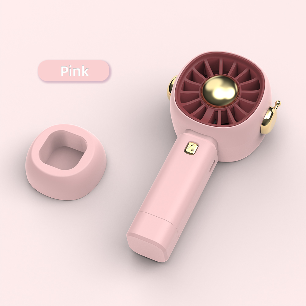 GOOJODOQ Mini Fan for school for kids Rechargeable Handheld Fan Table ...
