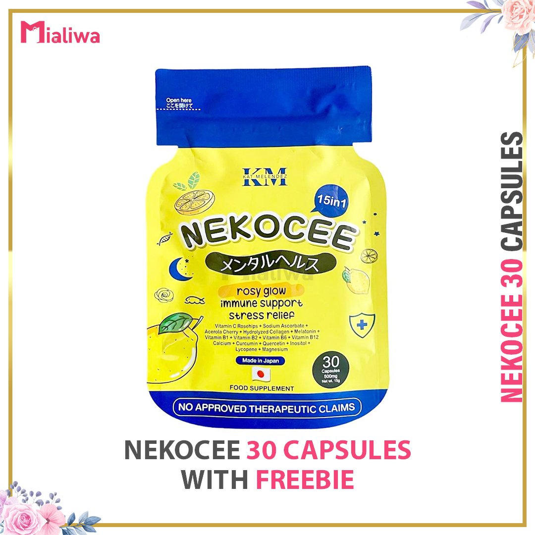 Nekothione By Kath Melendez Glutathione Collagen Capsules & Nekocee ...