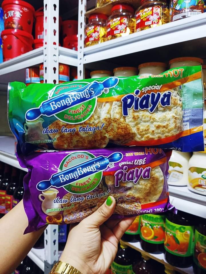 Cebu's BONGBONGS PIAYA FLAT UBE 10s 380 grams per pack ,Piaya flat ...