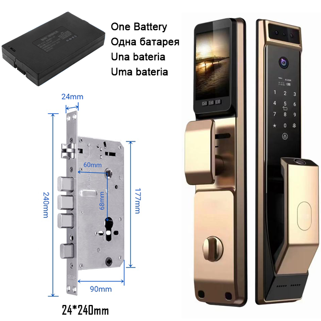 Wifi Usmart Go App Automatic 3D Face Recognition Security Inligent ...