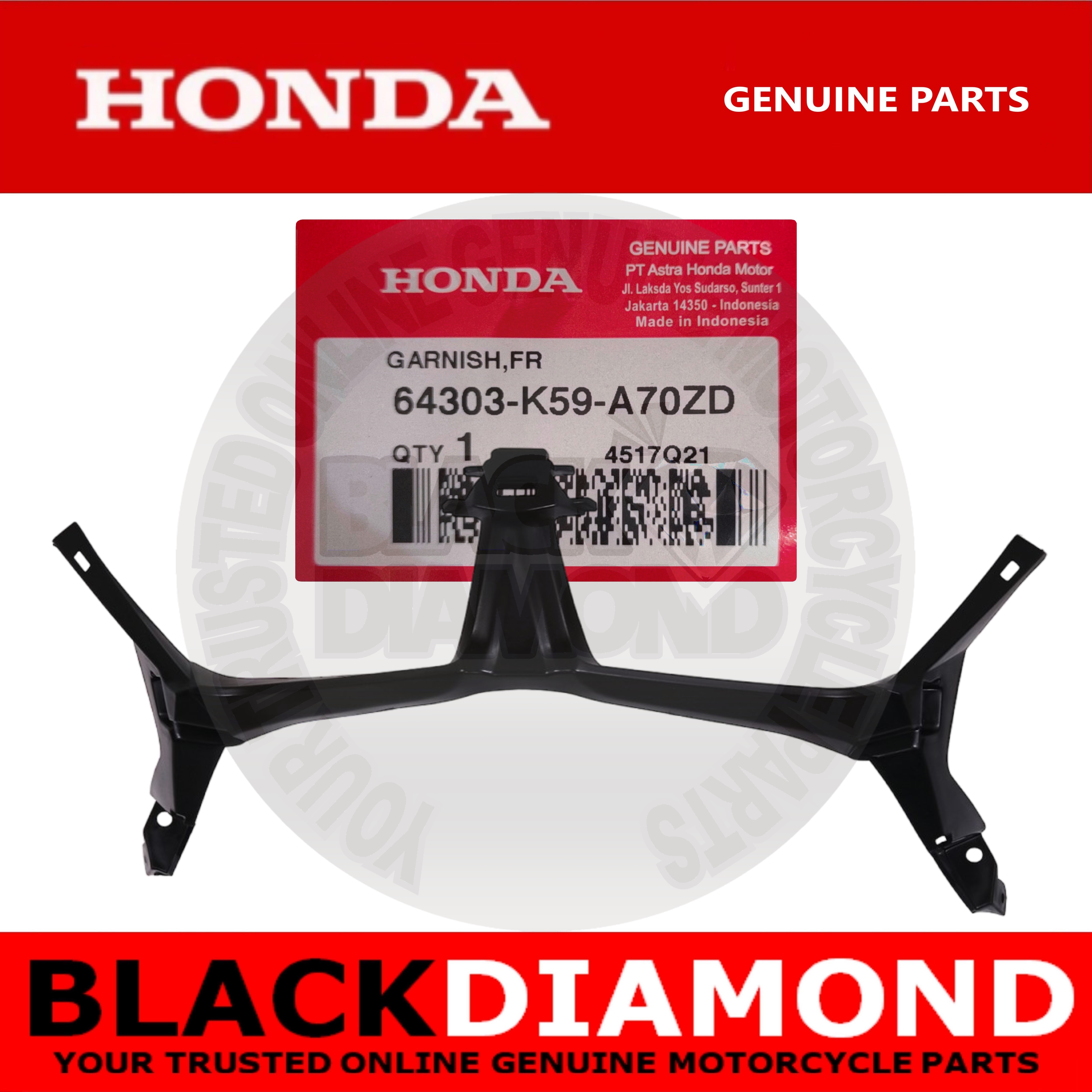 JOEY - ORIGINAL HONDA CLICK 125i/150i V2 GAME CHANGER | GARNISH, FRONT ...