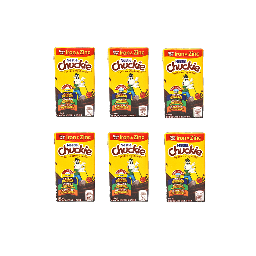 Nestle Chuckie Chocolate Milk (6 x 110g) | Lazada PH