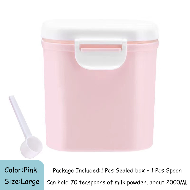 Baby Milk Powder Box Milk Powder Cans Travel Box Portable Food ...