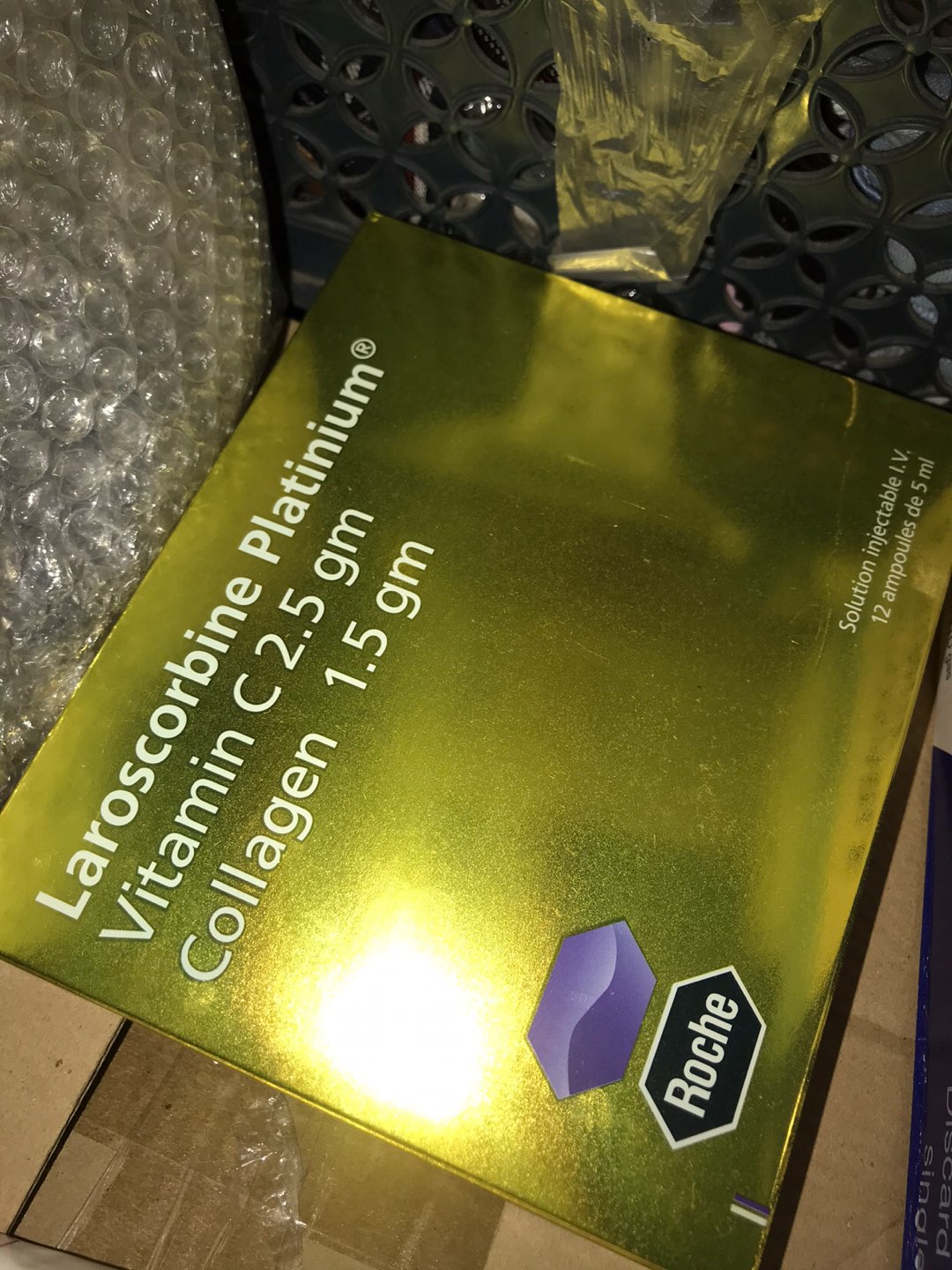 Laroscorbin Gold Collagen And Vitamin C 12 Ampules BoxLaroscorbin Gold ...