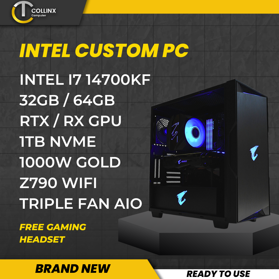 [ PC BUILD PACKAGE - THUNDER ] Intel Core I7 14700KF 14th Gen CPU ...