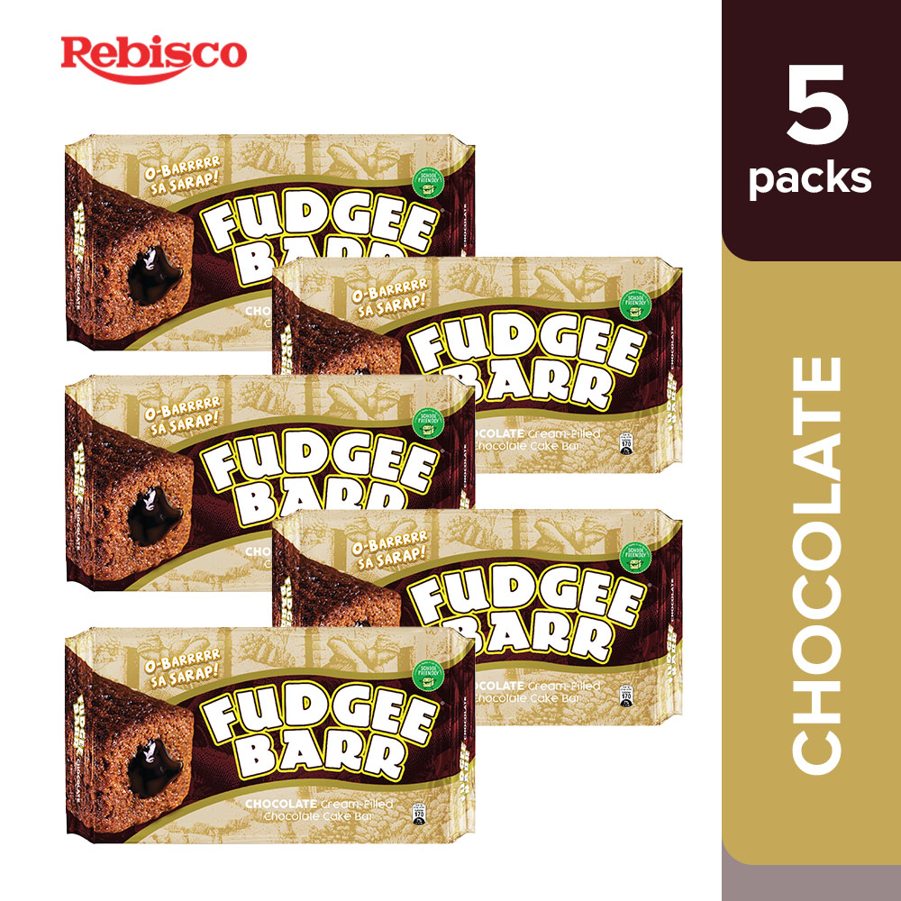 Fudgee Barr Chocolate 40g x 10pcs (Set of 5) | Lazada PH