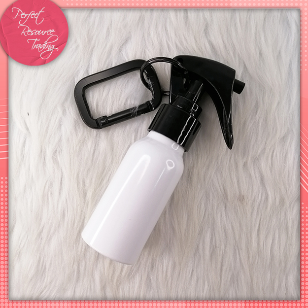 Aluminum Colored Trigger Spray Bottle Keychain 30ml, 50ml & 100ml ...