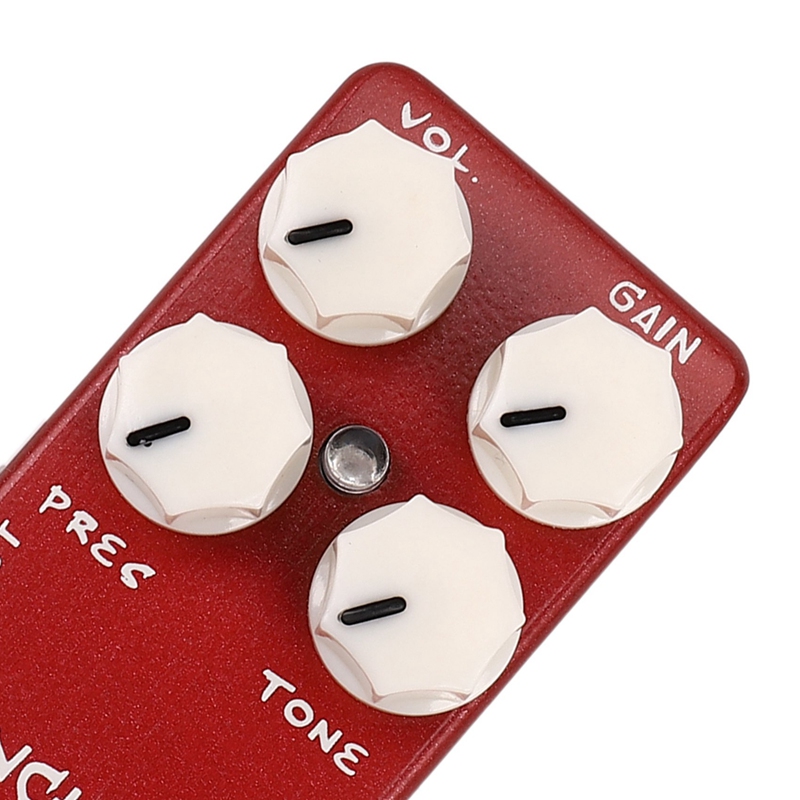 Mosky Mini Guitar Effect Pedal Mini Crunch Red Distortion Guitar Pedal ...