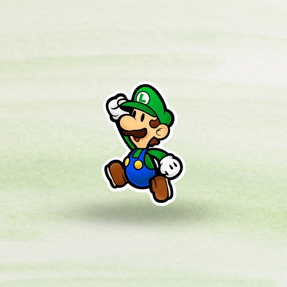 SUPER MARIO Peeker Vinyl Sticker 2.6 inches Waterproof HQ CHIBI | Lazada PH