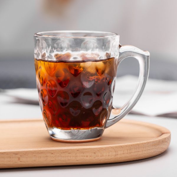 DELISOGA ZB317C Transparent cup coffee glass water drinking cup with ...