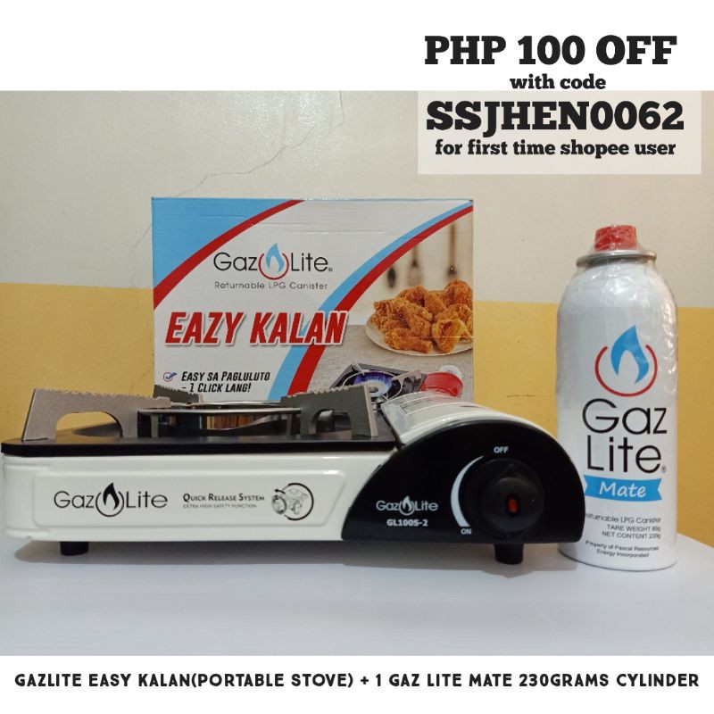 【factory outlet】 GAZ LITE EASY KALAN PORTABLE STOVE WHITE | Lazada PH