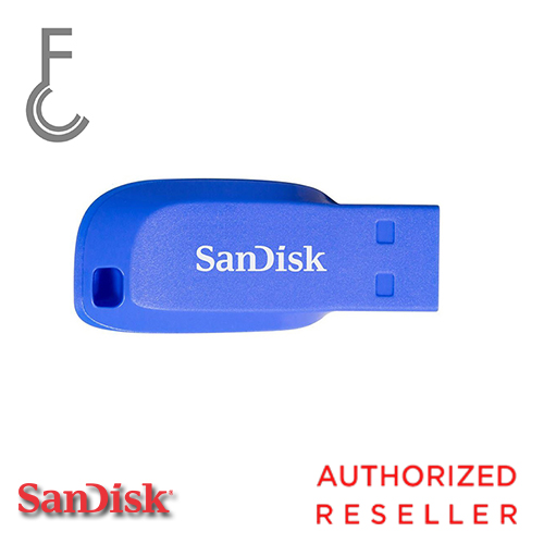 SanDisk 32GB Cruzer Blade USB Flash Drive CZ50 USB2.0 Electric Blue ...