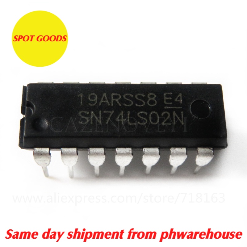 74LS02 7402 Quad 2-Input NOR IC | Lazada PH