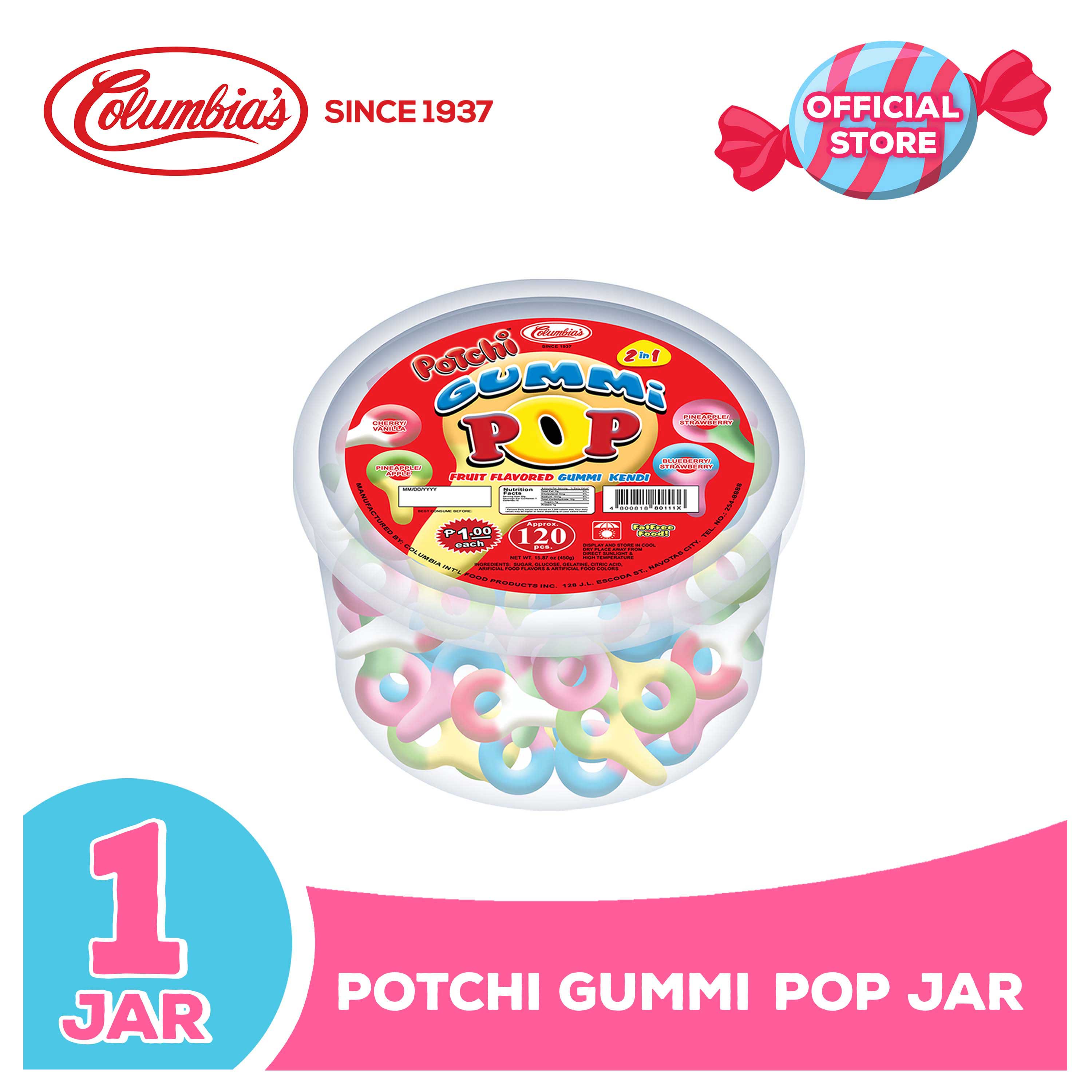 Columbia Candies: Potchi Gummi Pop Jar | Lazada PH