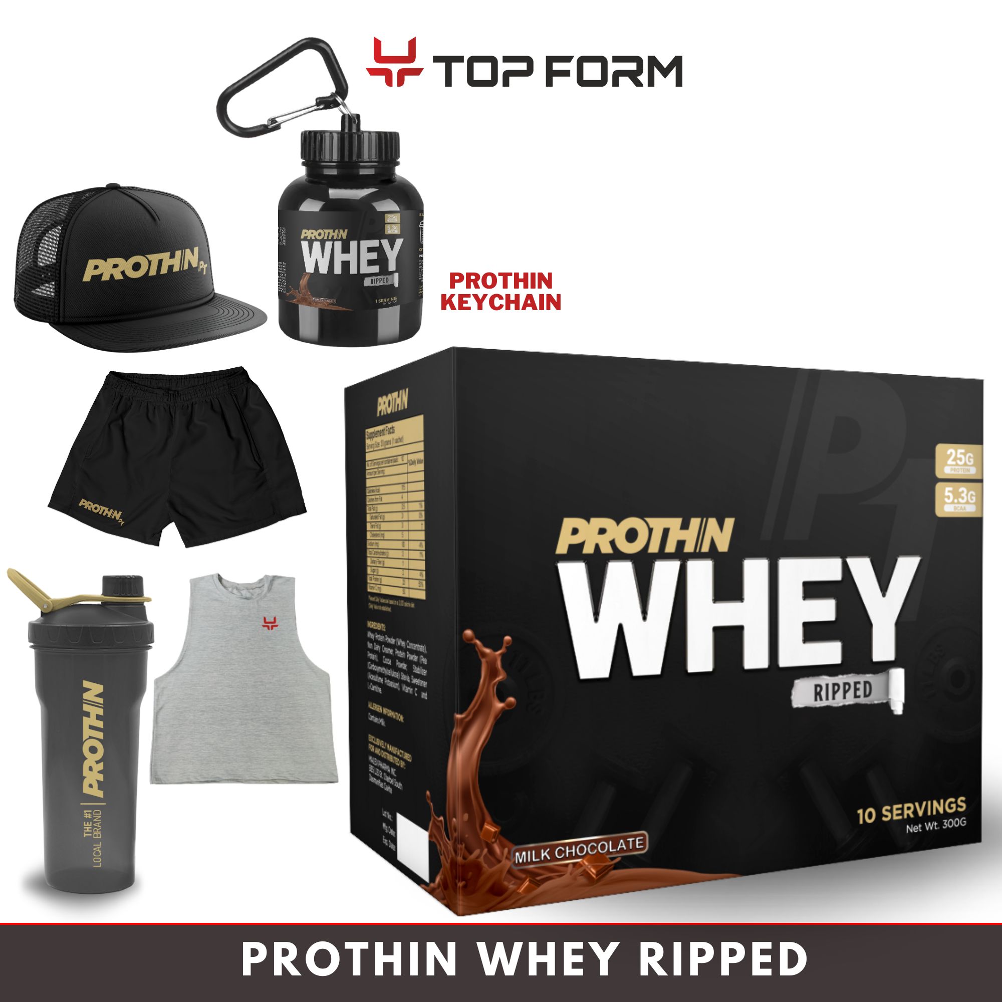 PROTHIN WHEY RIPPED 10 Servings | Lazada PH