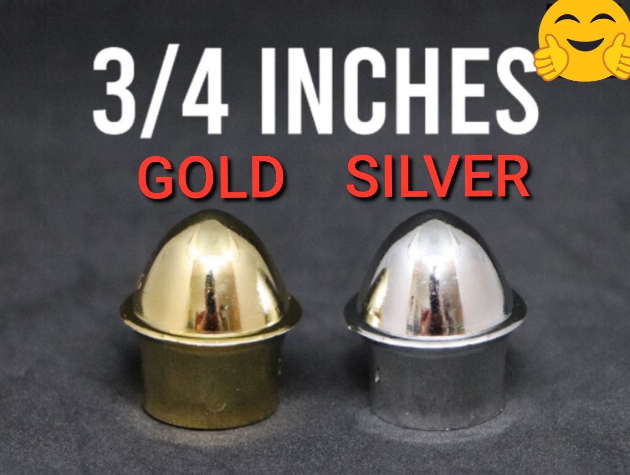 Curtain Pipe End Cap Cover, Tube Cap for Chrome Pipe, Curtain Rod Cover ...