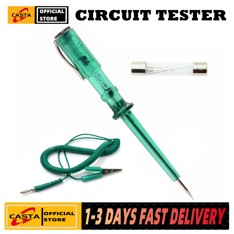 【Ship from Manila】DC 6V 12V 24V Car Lamp Voltage Circuit Tester System ...