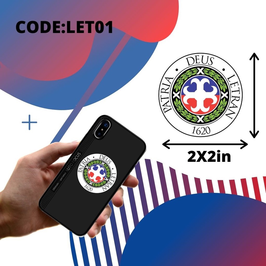 Colegio de San Juan de Letran School Logo Sticker for Cellphone Laptop ...