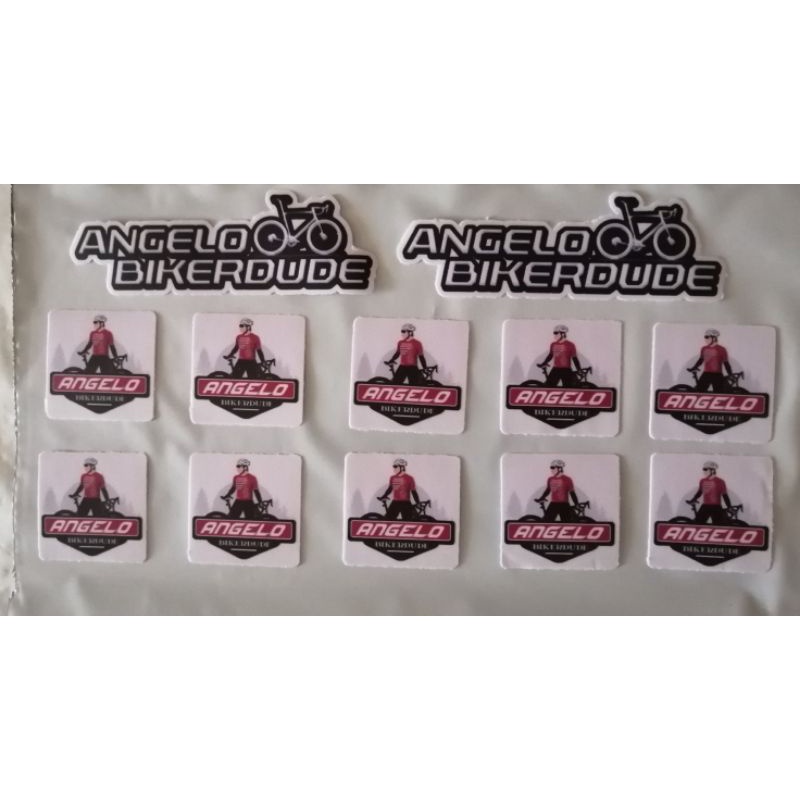 Angelo Bikerdude Stickers | Lazada PH