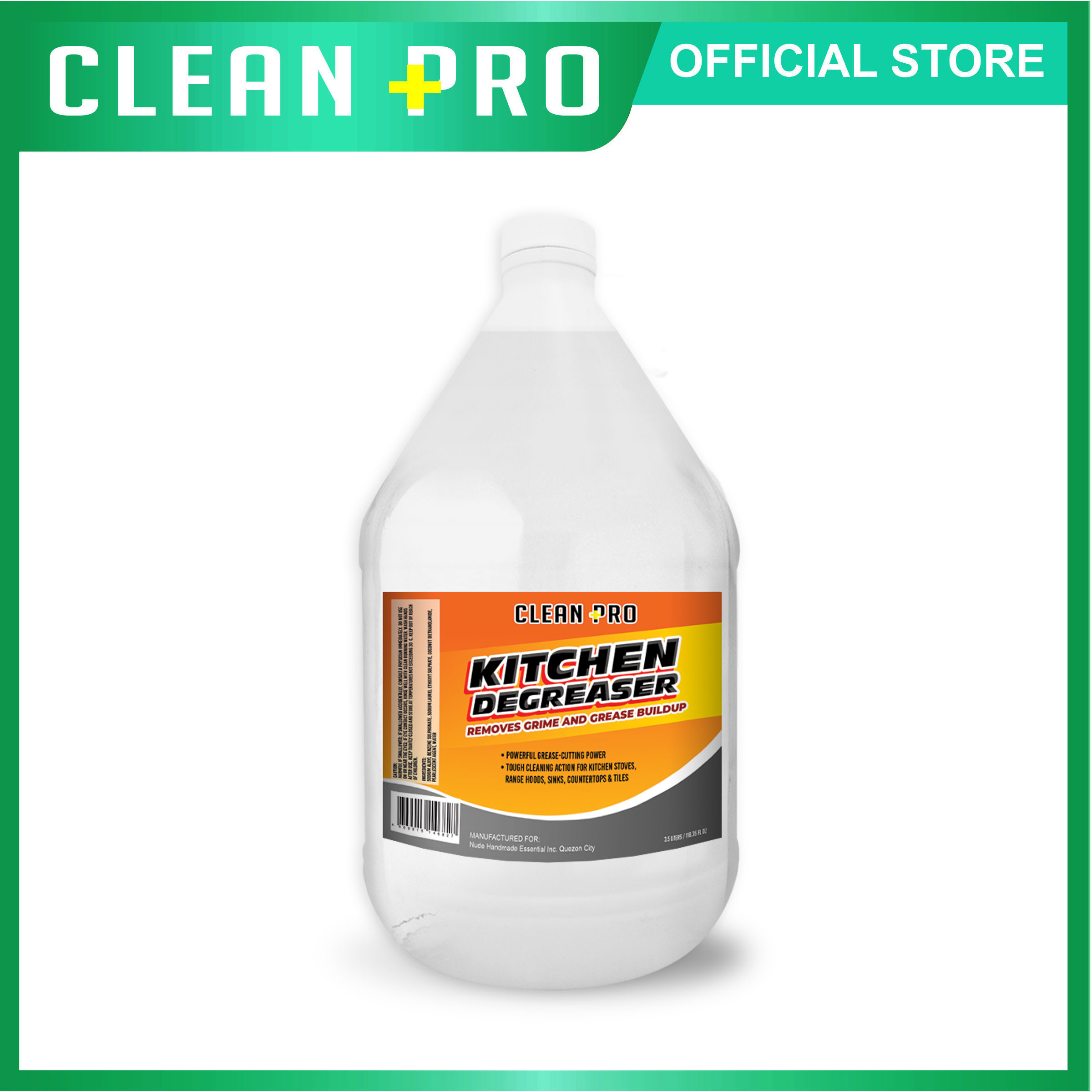 Clean Pro Kitchen Degreaser 1 Gallon | Lazada PH