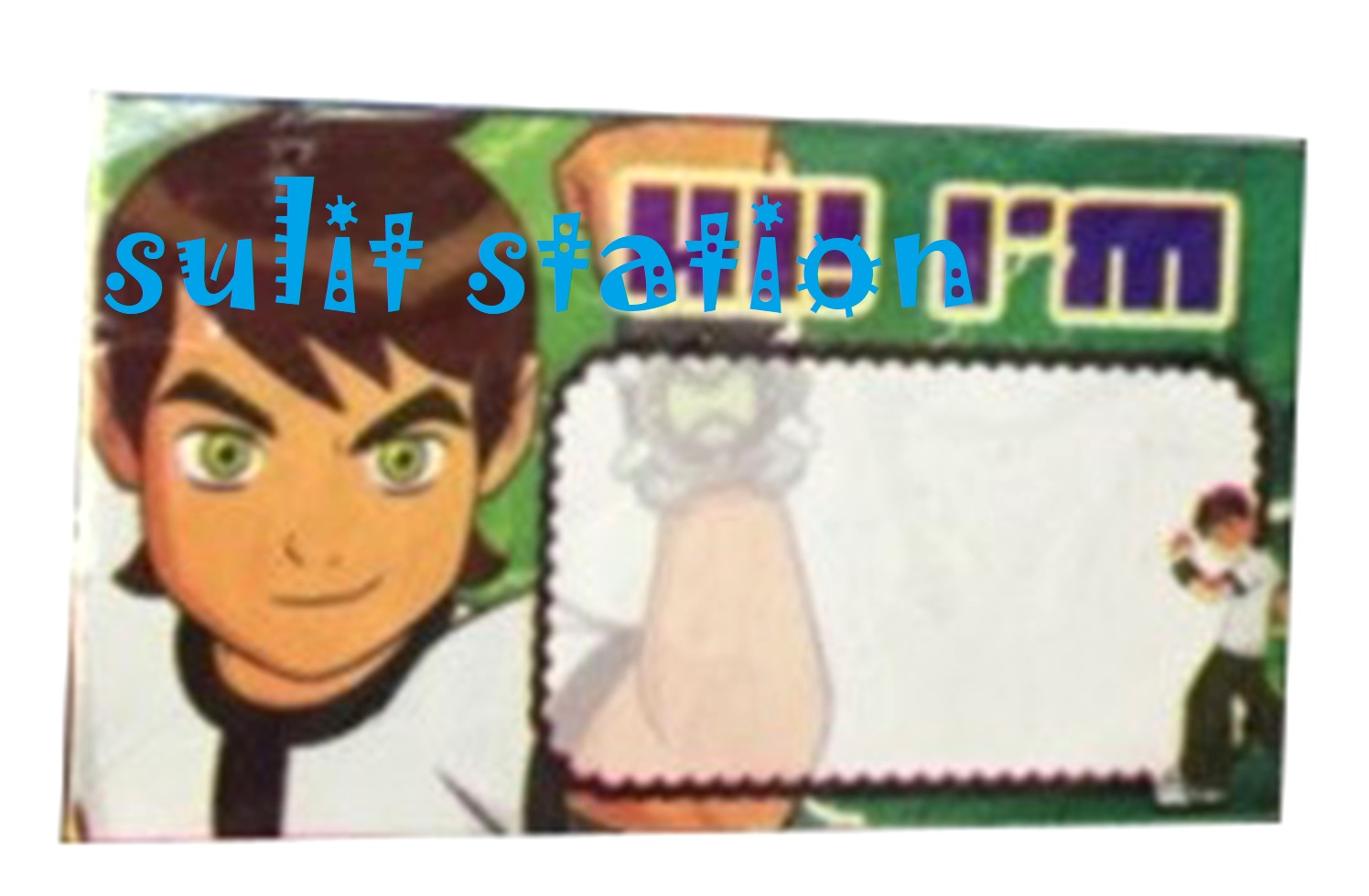 10pcs BEN 10 TEN THEMED PARTY NAME ID STICKER TAG GIVEAWAYS SOUVENIR ...