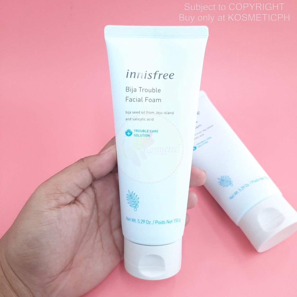 [INNISFREE] Bija Trouble Facial Foam / For Acne-Prone Skin / For ...