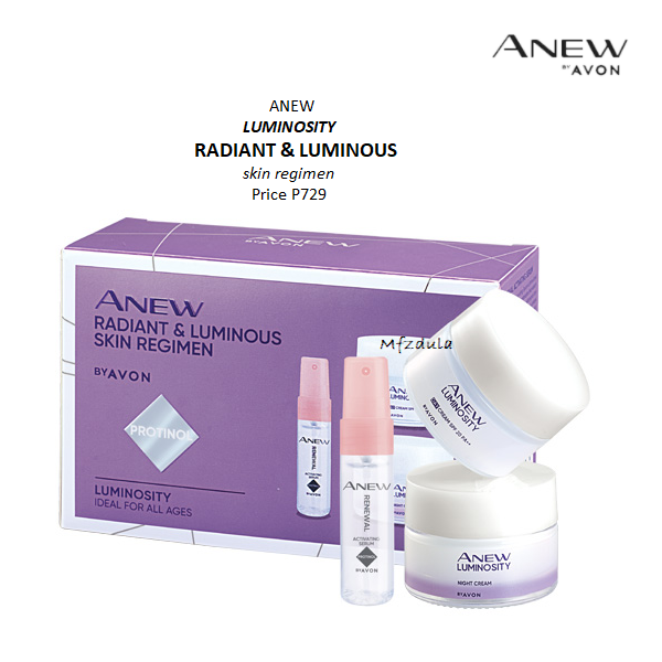 Avon ANEW RADIANT & LUMINOUS Skin Regimen | Lazada PH