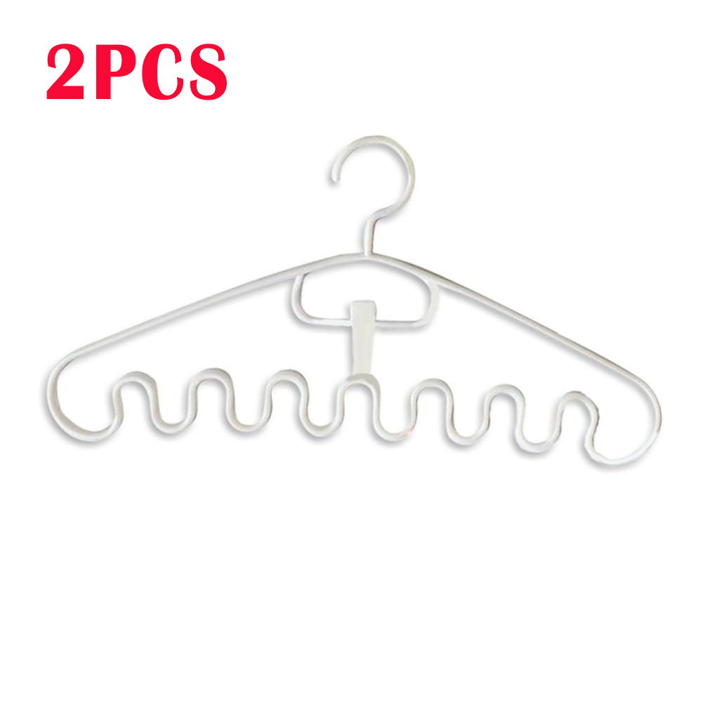 Wave Hanger Multi-functional Non-slip Space Saving Plastic Closet ...