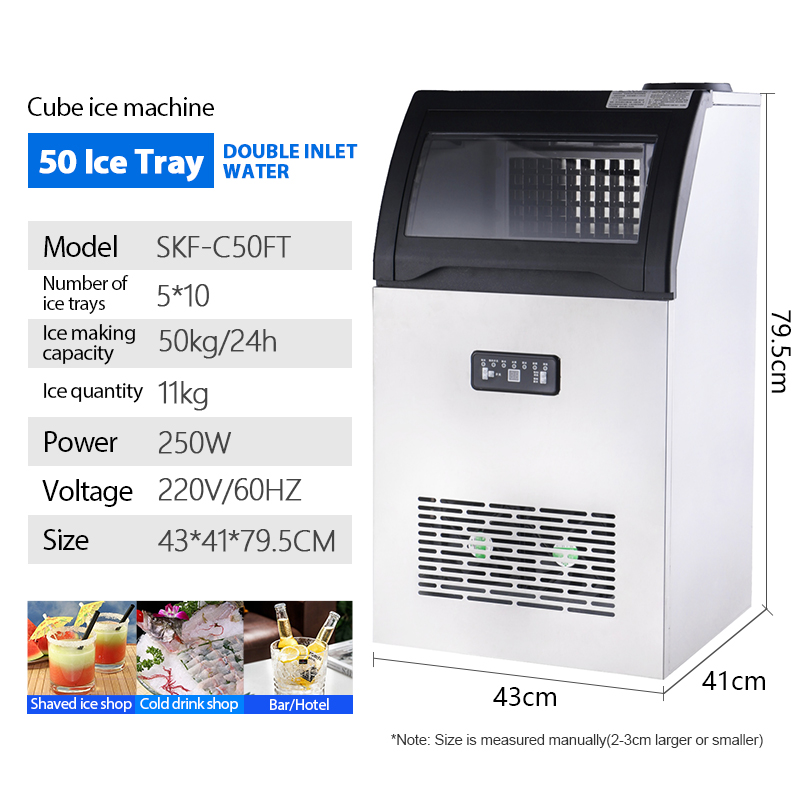 Kingkong Commercial automatic ice cube machine intelligent ice maker ...