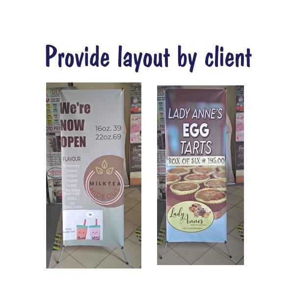 COD X banner Tarpaulin Stand (2x5 feet) | Lazada PH