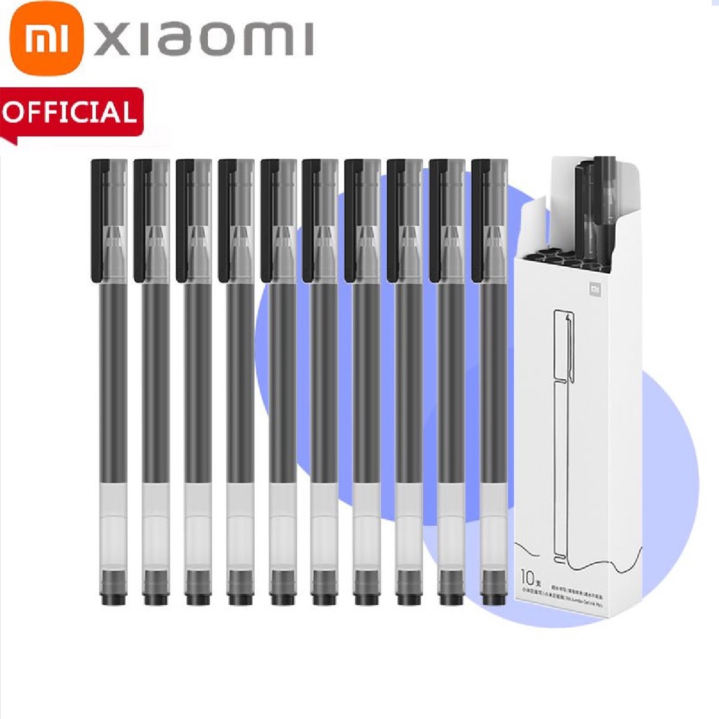 Xiaomi 10pcs Mi High-capacity Ink Pen Super Durable Writing Sign Pen 0 ...