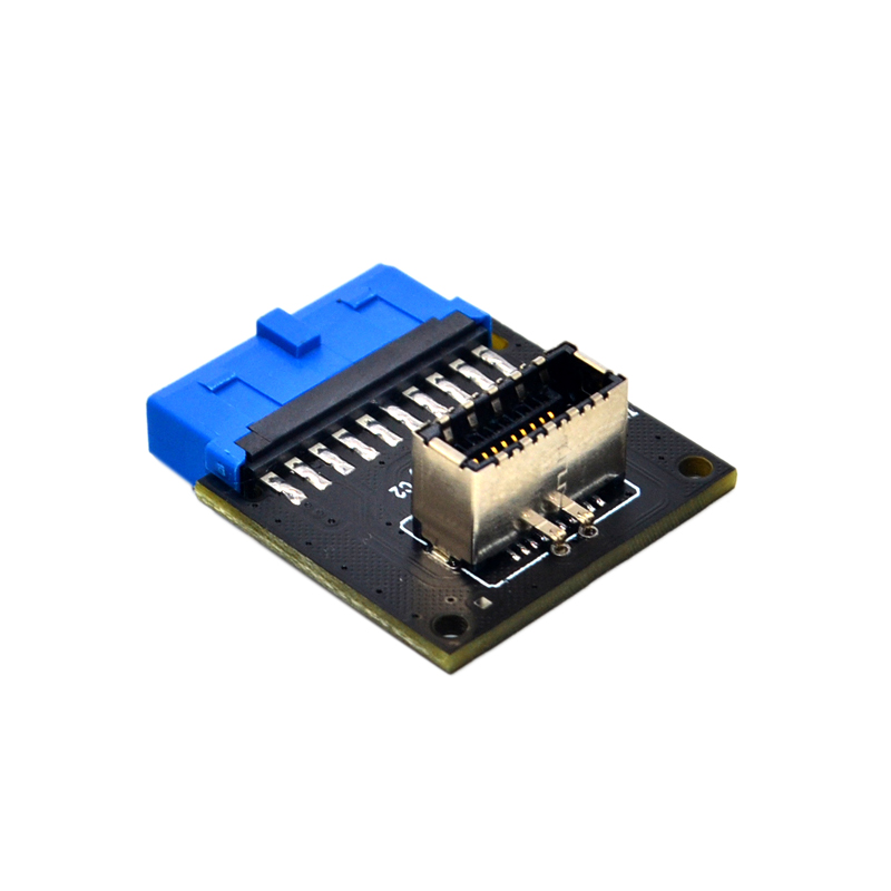 Computer Connectors USB 3.1 Front Panel PC Socket to USB 3.0 20Pin ...