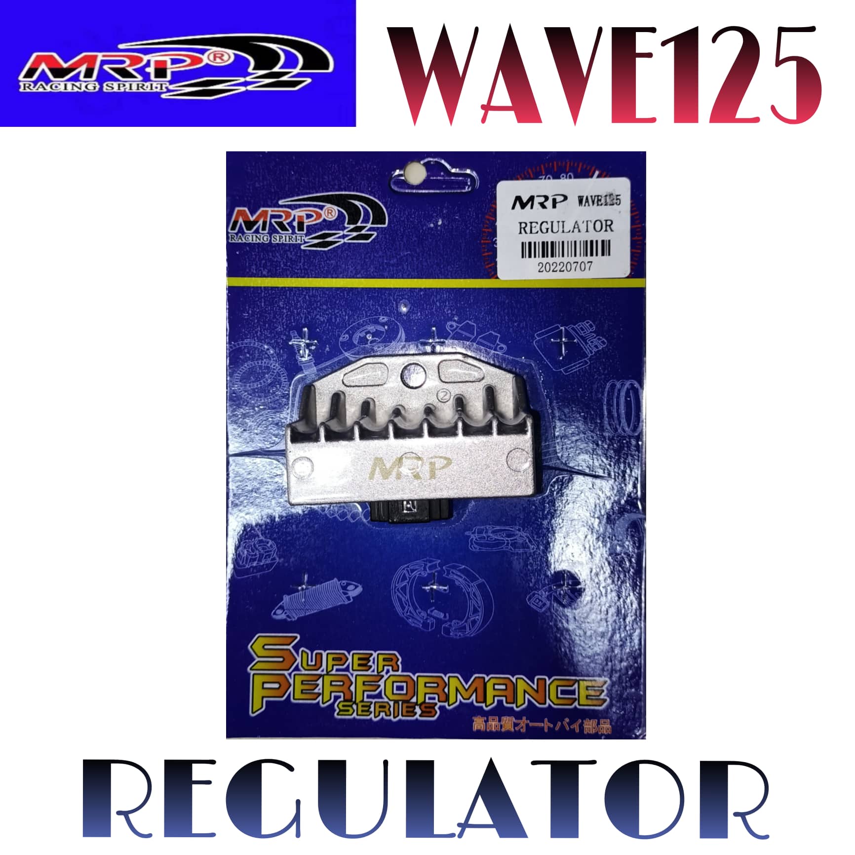 MRP REGULATOR WAVE-125 | Lazada PH