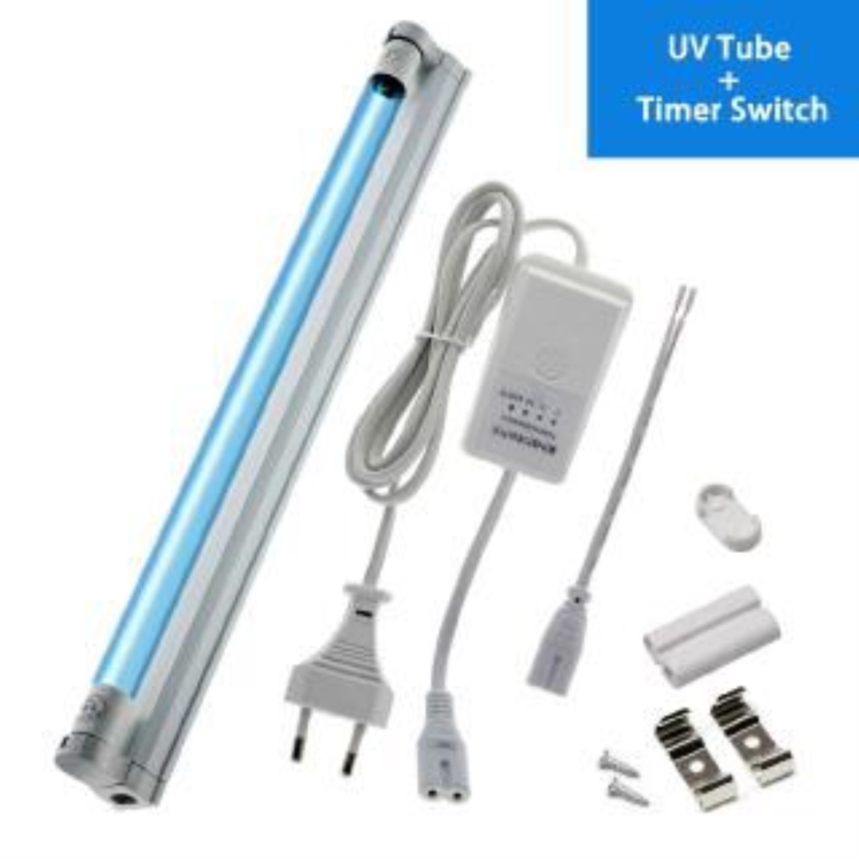UV Sterilizer Light UVC Ozone Germicidal Lamp 8W LED Tube With Timer ...
