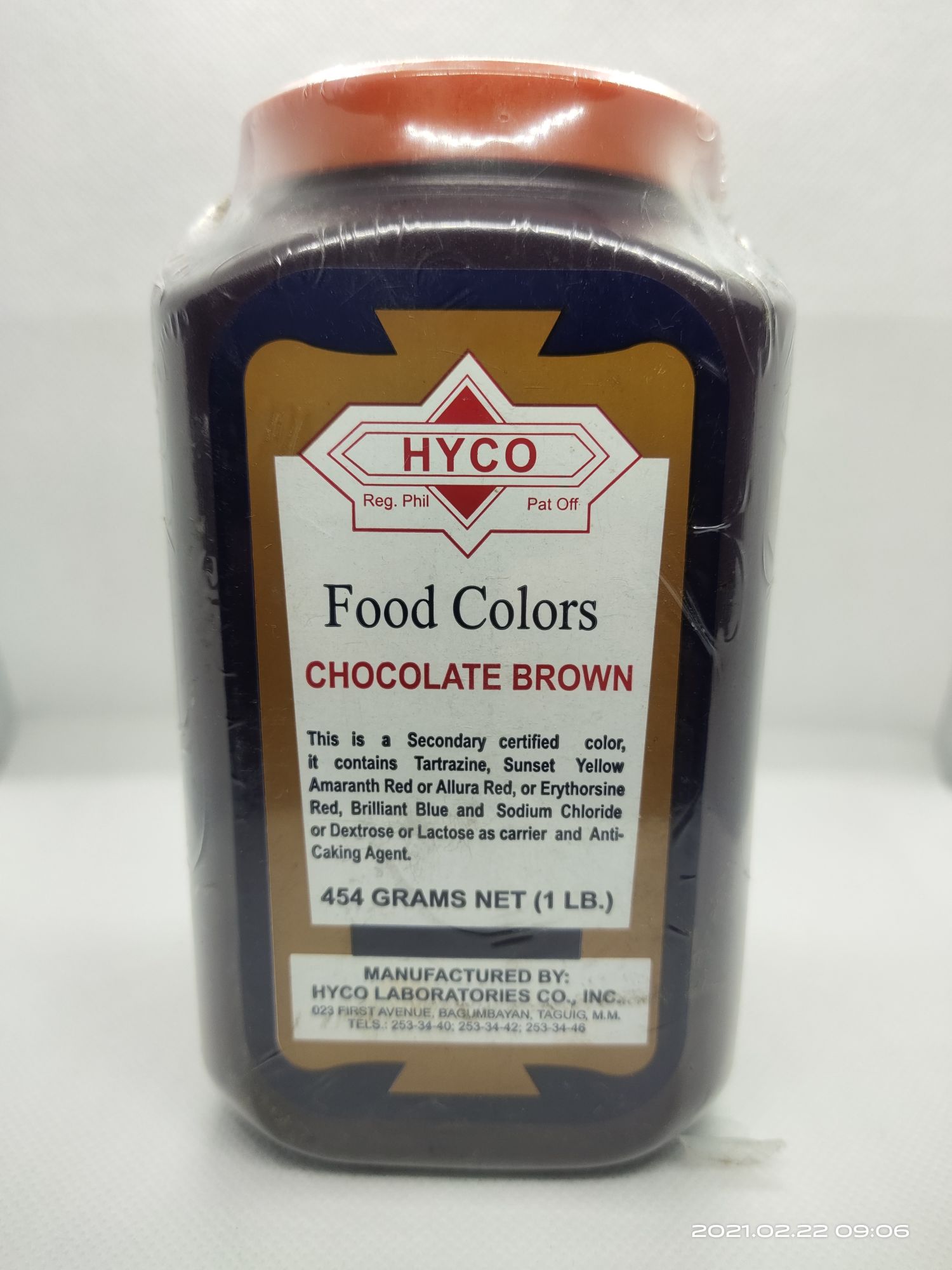 HYCO Food Color CHOCOLATE BROWN 454g | Lazada PH