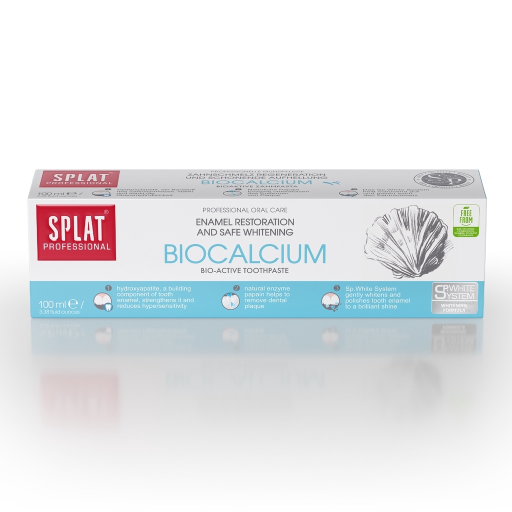 SPLAT Professional BIOCALCIUM bio-active toothpaste 100ml | Lazada PH