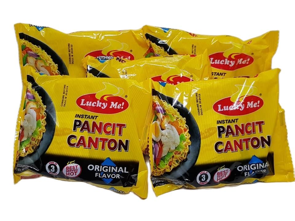 Lucky Me Instant Pancit Canton, Original Flavor (20 pcs x 80 grams ...